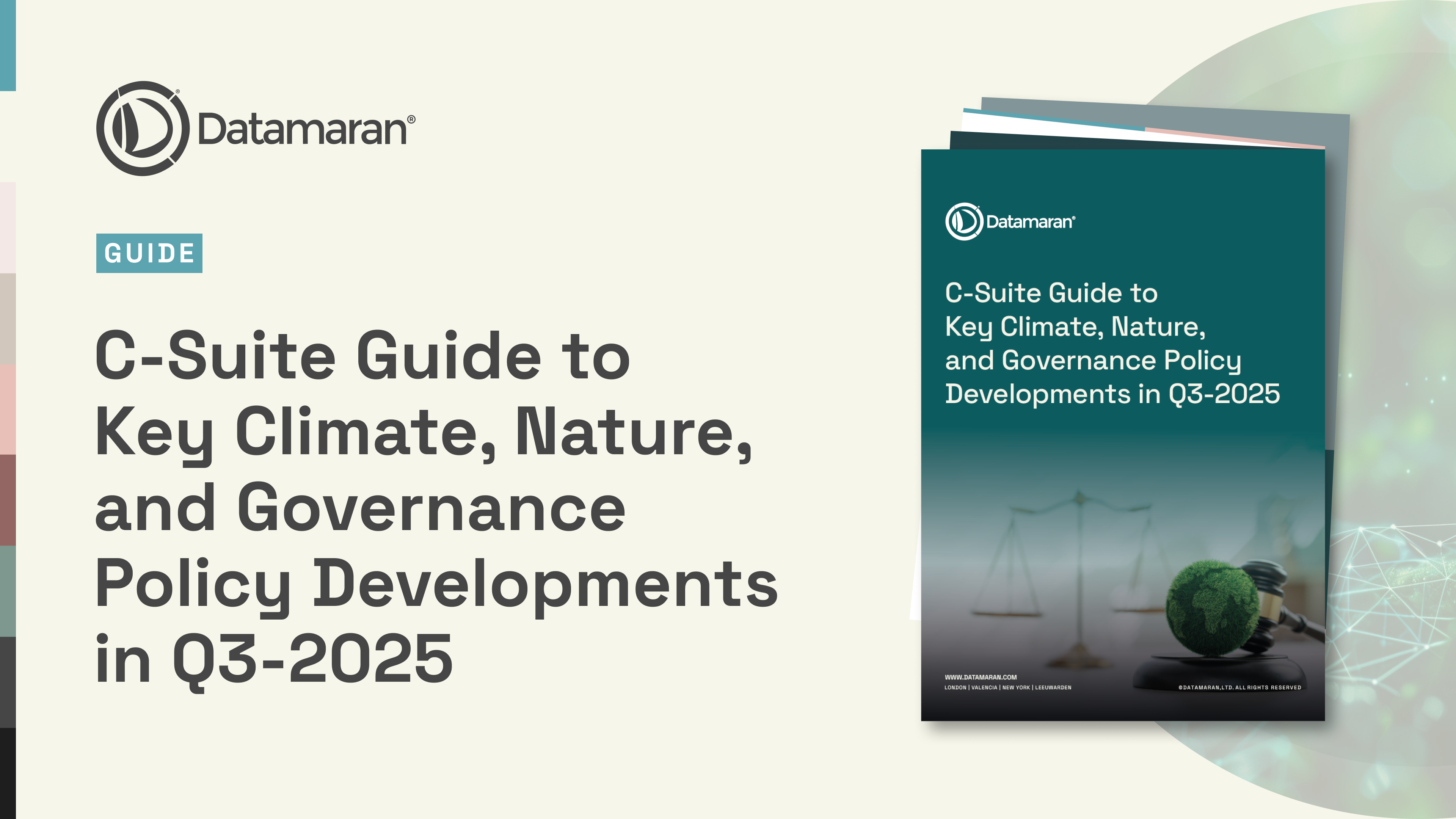 C-Suite Guide to Key Climate, Nature, and Governance Policy ...